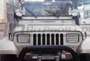 54W 5x7 H6054 Sealed Beam LED Headlight Conversion