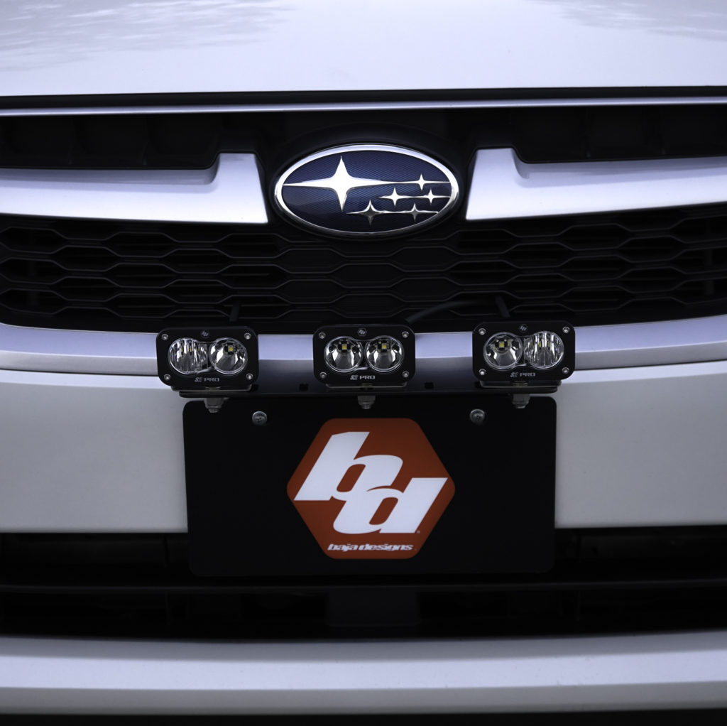 Baja Designs Universal Lighting License Plate Mount - US Plate