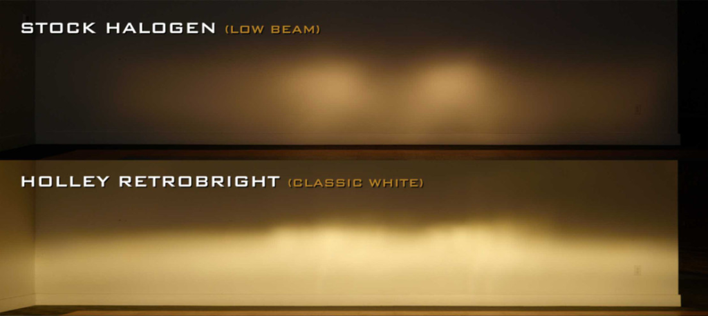 Holley RetroBright 5x7 LED Headlights - Classic White (Pair)